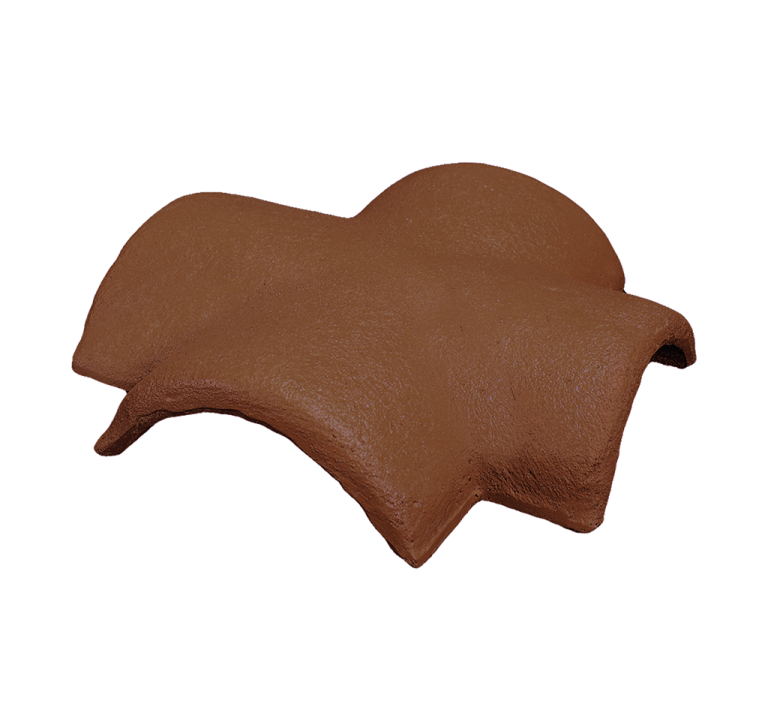 4-Way ridge tile - Keramion Ledra