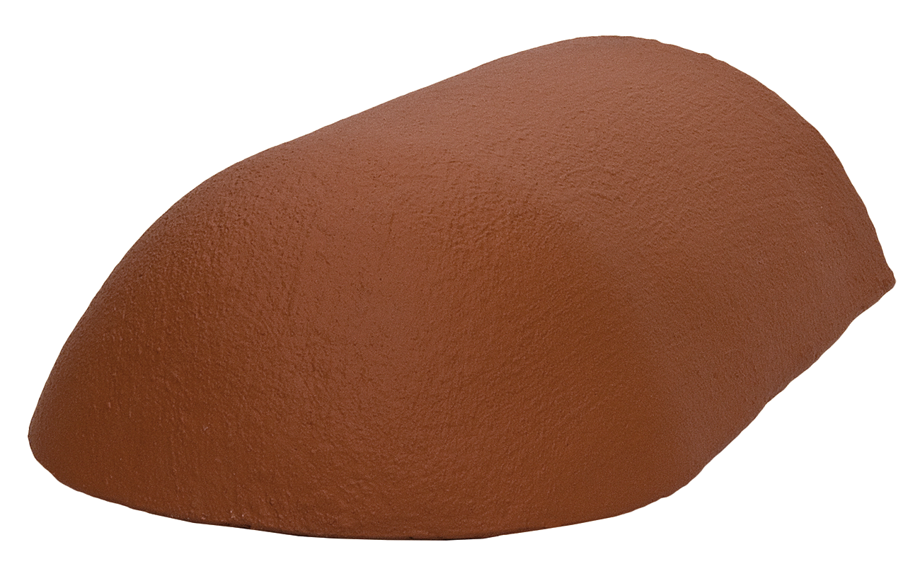 Wide end ridge tile - Keramion Ledra